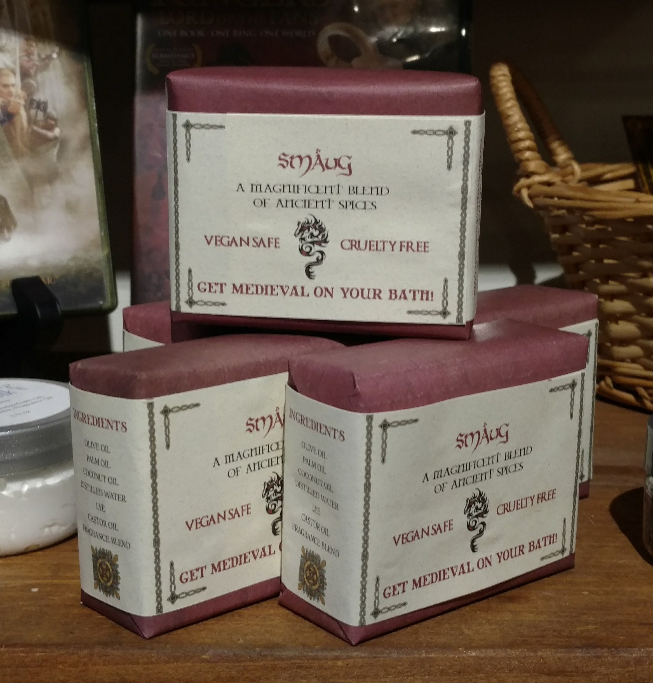 Smaug Handcrafted Soap | Medieval Fantasies Company